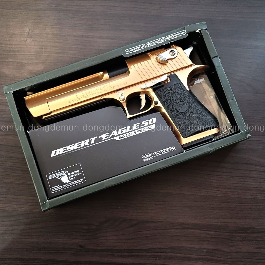 17223 DESERT EAGLE 50 Gold 6mm BB Gun Toys Plastic Model Kit Academy | eBay