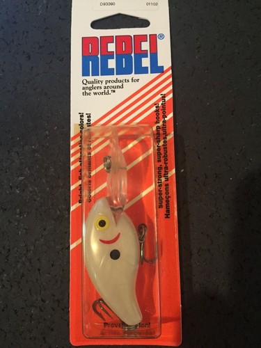 Rebel Deep Wee R Vintage D93390 Pearl White Yellow Eyes 20554054311| eBay