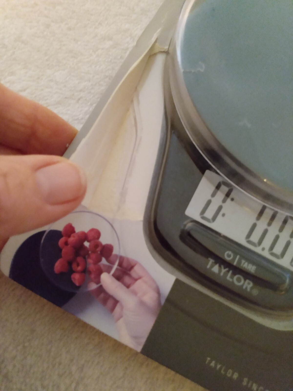 Taylor Digital Kitchen Scale Precision Diet New Sealed 4.4 Pound ...