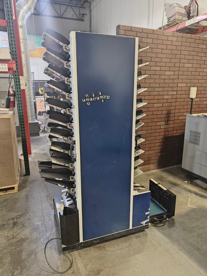 Duplo DM-230V Collator – 10-Bin, High-Speed Paper Collating Machine | eBay