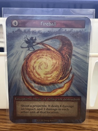 Sorcery: Contested Realm Alpha - Non-Foil Exceptional Fireball | eBay