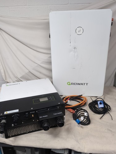 Growatt SPA 3000 TL BL Ac Coupled Inverter And GBLI 6532 6.5 KW Battery ...