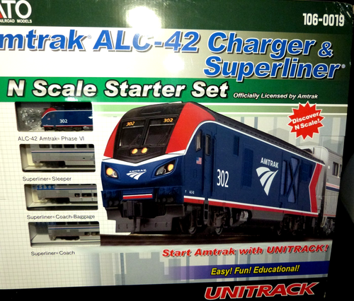 N Scale Kato106-0019 Amtrak Superliner Set | eBay
