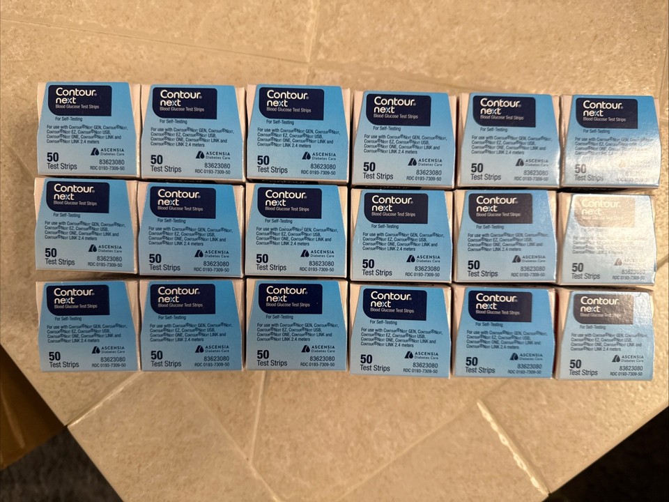 Contour next blood Glucose Diabetic Test Strips 18x50 =900 | eBay