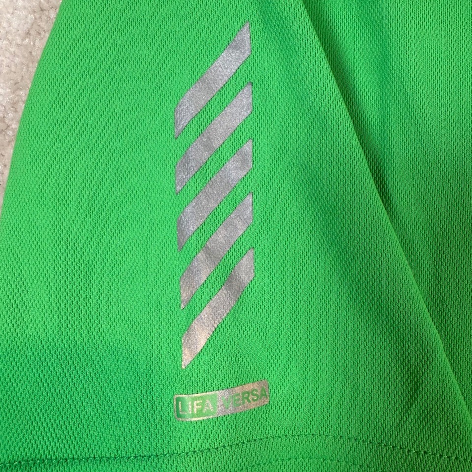 Helly Hansen Mens Medium Lifa Versa Green Short Sleeve Athletic Base ...