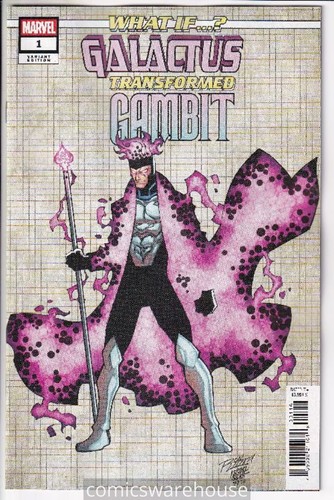 WHAT IF GALACTUS GALACTUS TRANSFORMED GAMBIT (2024 MARVEL) #1 VARIANT 1 ...