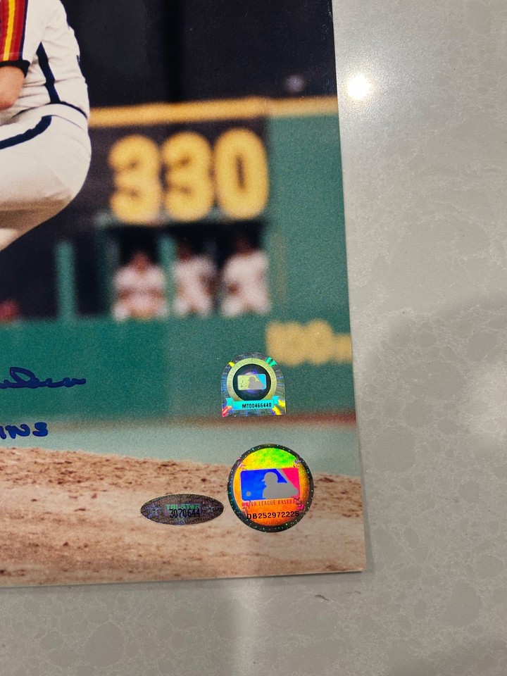 Joe Niekro autograph 8 x 10 photograph inscribed TriStar certified | eBay