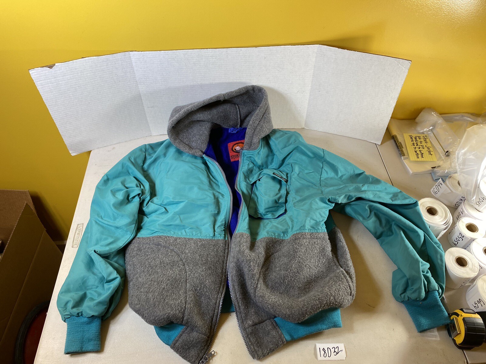 Stormy Seas Genuine Large Jacket Inflatable Float Survival Coat 18D32 ...