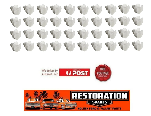 HOLDEN COMMODORE VB VC VH VK VL DOOR TRIM CLIP SET (40 clips) | eBay ...