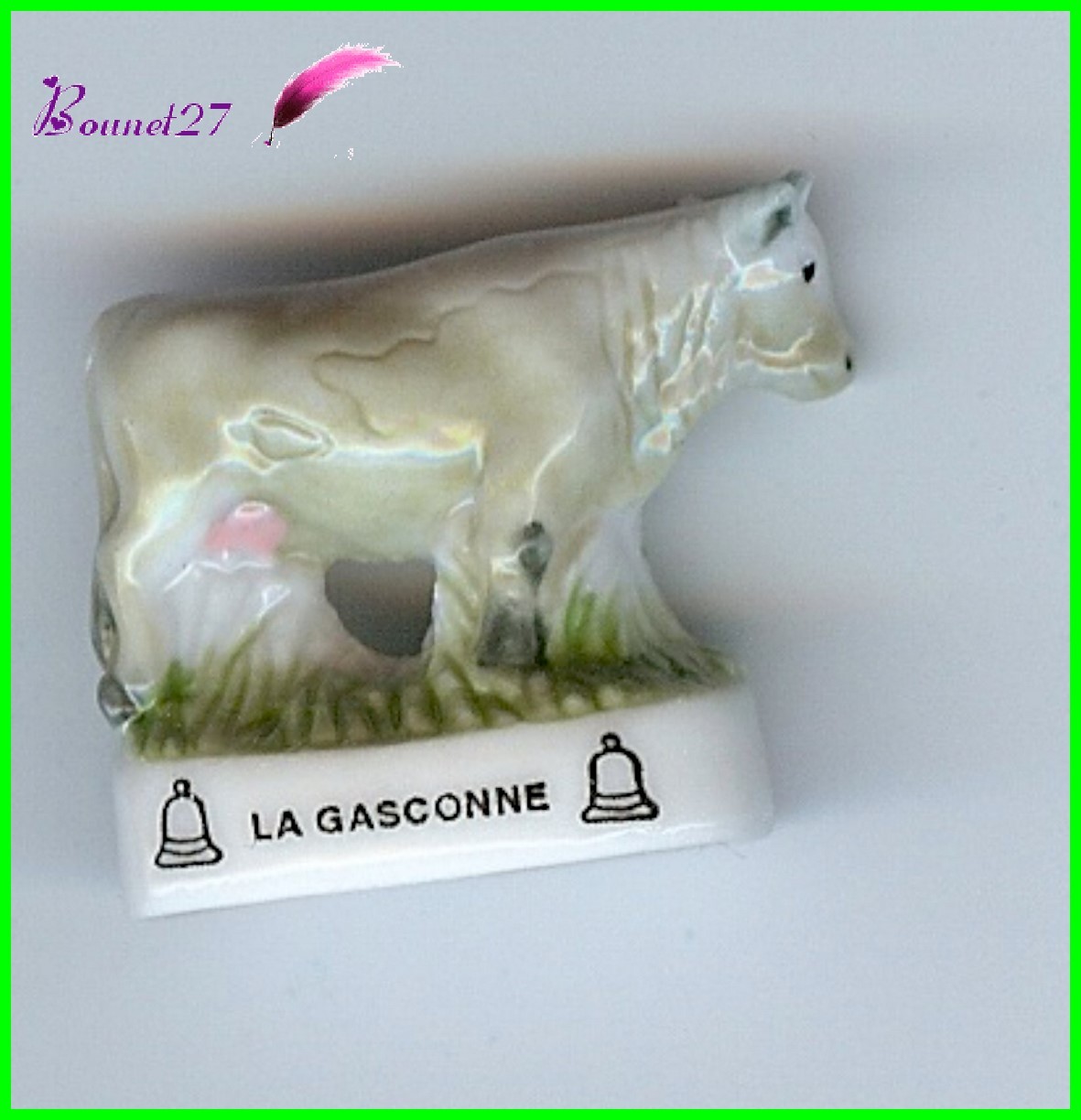 Feve de collection Les VACHE Edition Atlas " La Gasconne " Cow #A44 | eBay