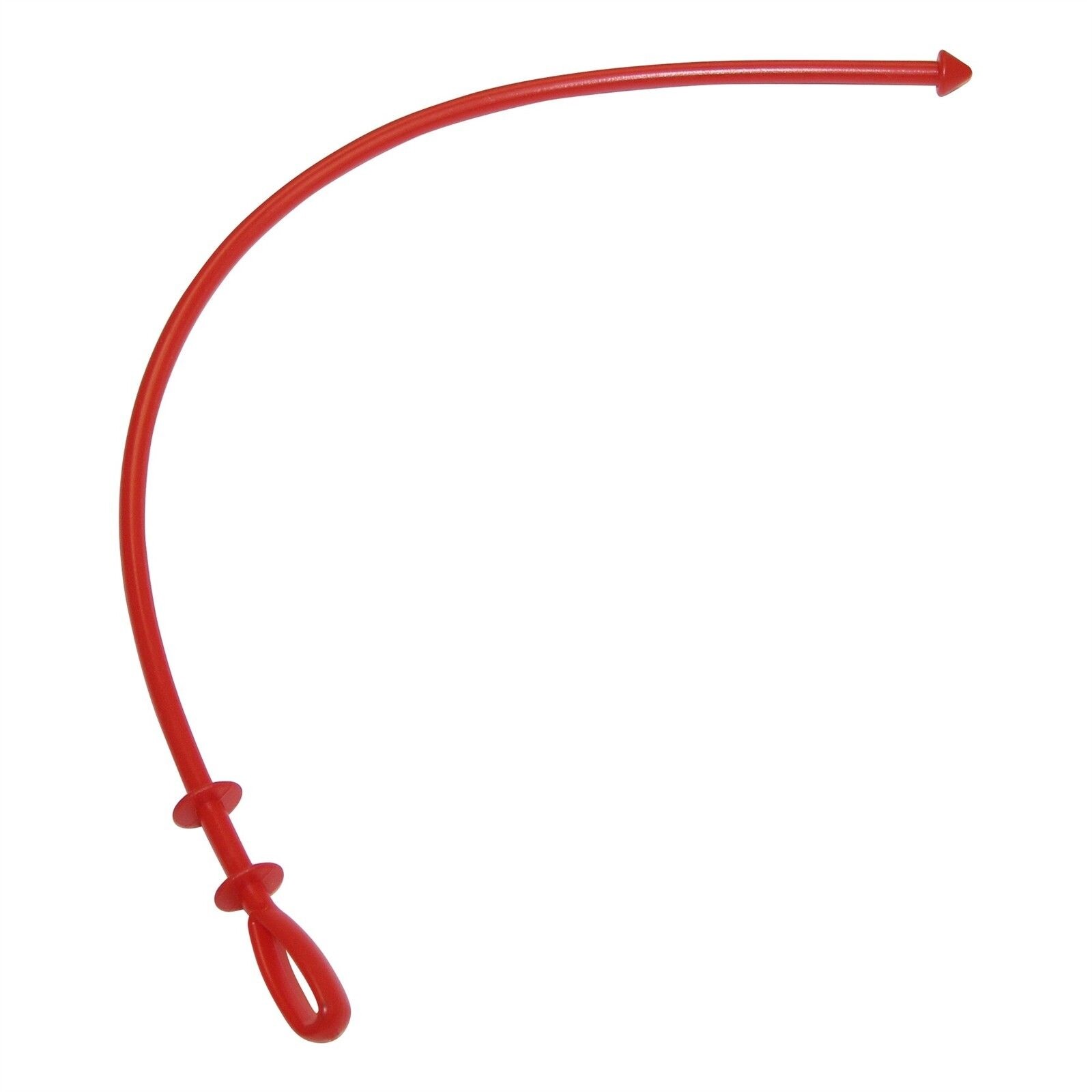 2 Paintball 11mm .43cal Pull Thru Barrel Cable Squeegees Chaser Eraser ...