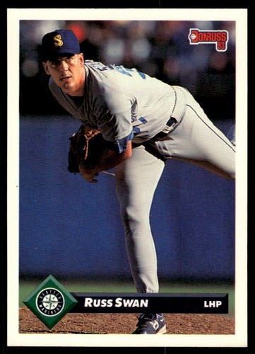 1993 Donruss Baseball Card Russ Swan Seattle Mariners #713 | eBay