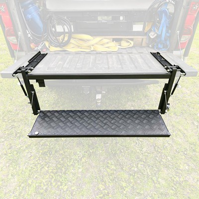 Foldable Hitch Tailgate Step Truck Bed Step for Ford F-Series Trunk Lid ...