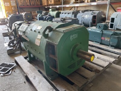 200 HP Baldor DC Electric Motor 1200 RPM Fr 508AT DPBB 240 V EOK | eBay