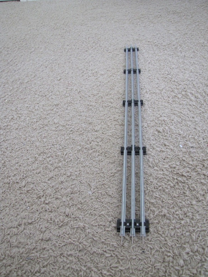 Three Pieces of O Scale Gauge, Black Ties, Tubular 30-inch Straight ...