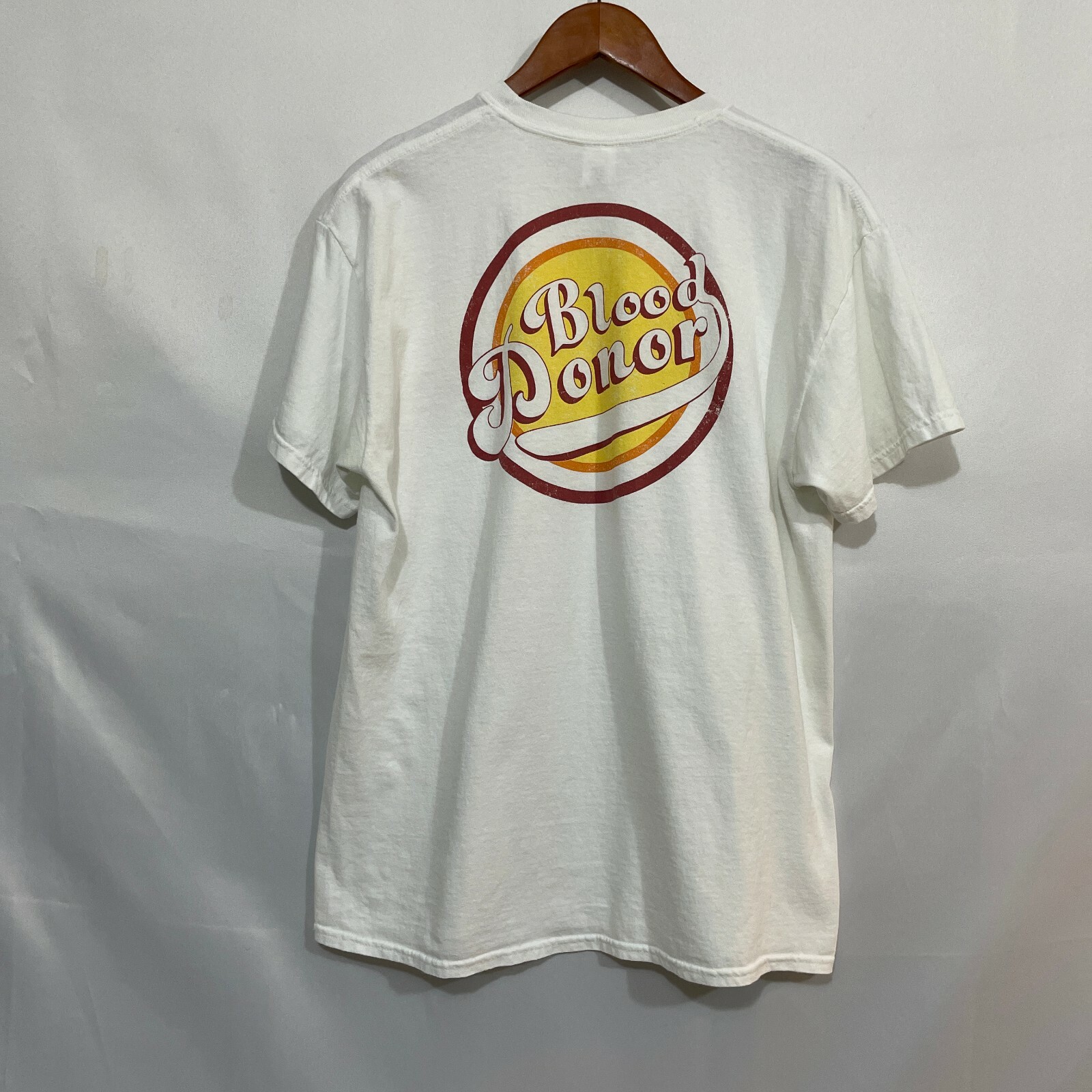 Lifesouth Blood Donor Logo Gildan Mens White Pullover… - Gem