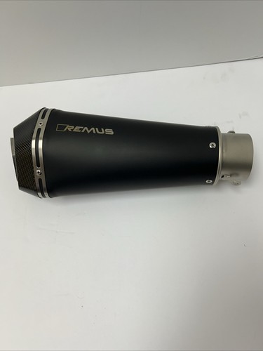 Remus Hypercone Slip On Exhaust Black 2017 Triumph Street Triple 765 ...