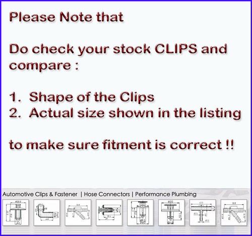 10pcs Speed Nut 4MM Fit VW & Audi N10327102 by Autobahn88 | eBay