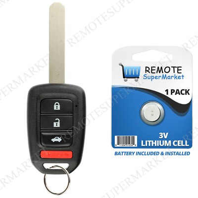 For MLBHLIK6-1TA 2016 2017 2018 2019 Honda Civic Keyless Entry Remote ...