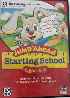 Jump Ahead Starting School (Ages 4-5) PC CD ROM GAMES | eBay UK