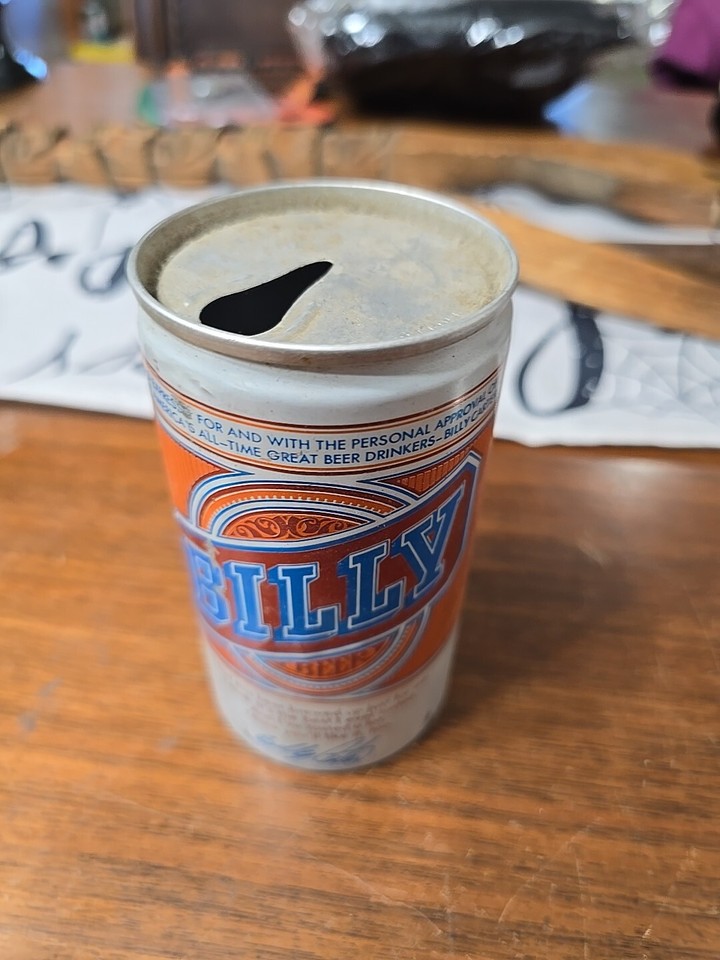 12oz beer can Billy Beer pull tab Billy Carter | eBay