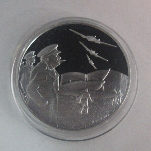 1974 John Pinches Churchill Centenary Trust Silver Proof 25g Medals ...