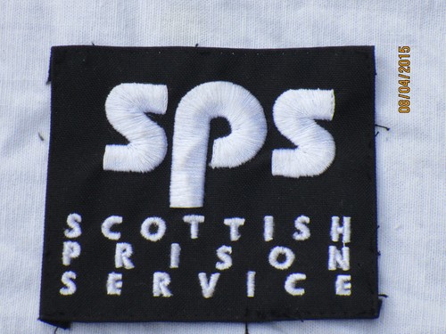 Scottish Prison Service, Sps, Fabric Badges 80x70mm | eBay