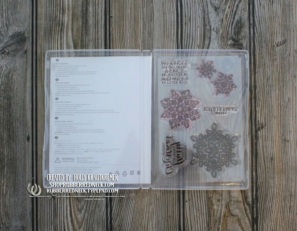 Stampin' Up! Flurry Wishes Stamp Set & Snow Flurry Punch Bundle Card ...