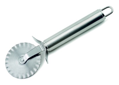 TEIGRAD (17530) XL PREMIUM 19 cm Ø 5,8 cm EDELSTAHL Teigrädchen ...