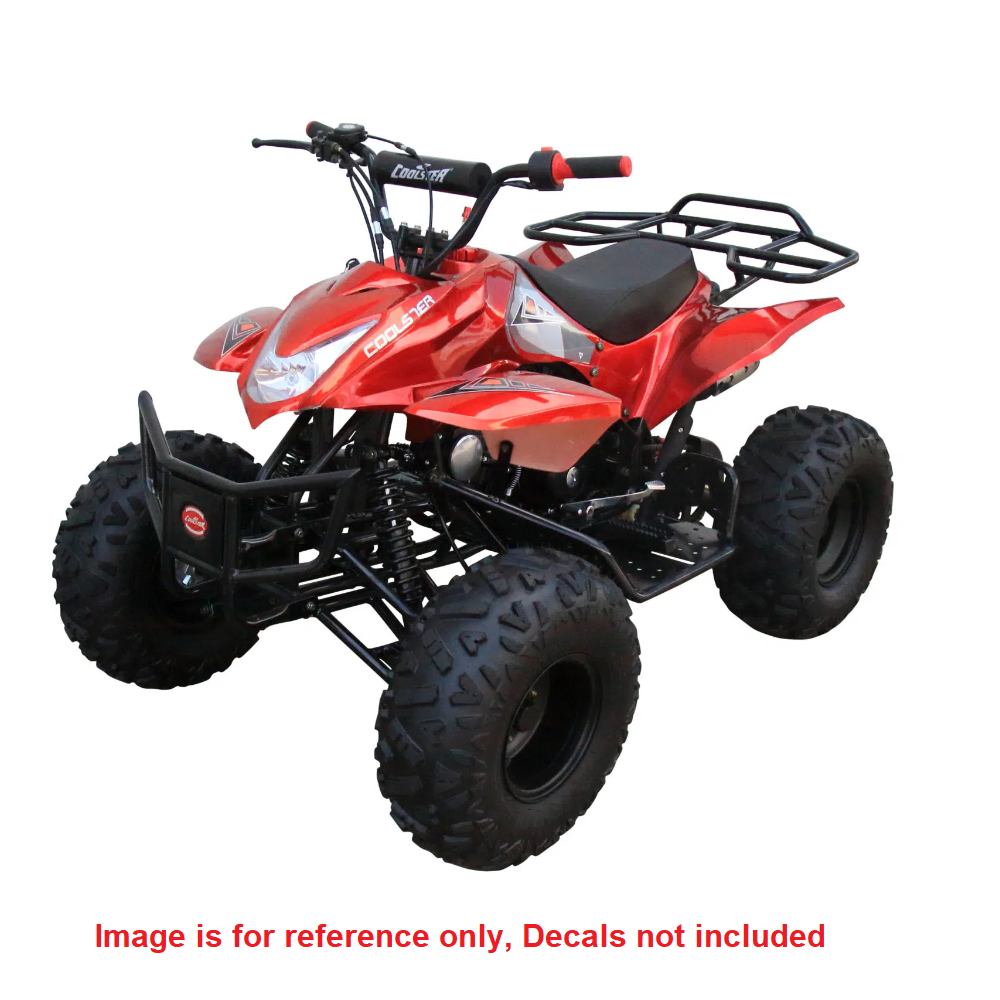 ATV Plastic Body Panels Fenders Taotao ATA110H Coolster ATV-3125A 110cc ...