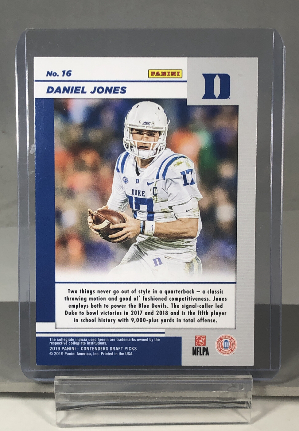 Daniel Jones 2019 Panini Contenders Game Day Ticket Rookie Card NY ...