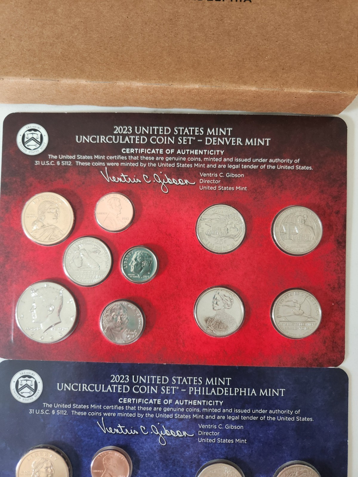 2023 United States Mint Uncirculated Coin Set P&D Coins Ready to Ship ...