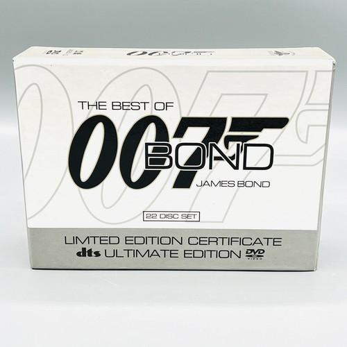 The Best of Bond 007 James Bond Limited Ultimate Edition 22 Disc DVD ...
