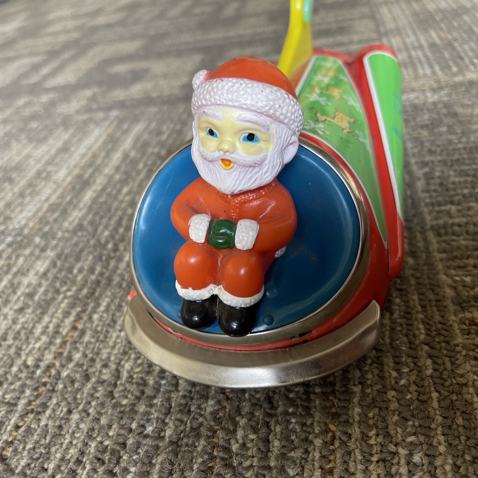 VINTAGE Santa Copter/Space Ship Tin Toy by Modern Toy Masudaya Japan | eBay