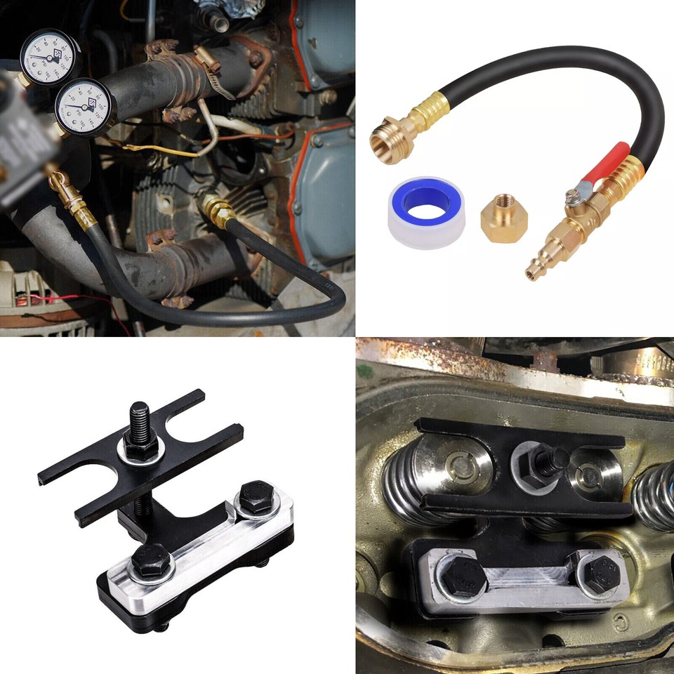 LS LS1 Engine Valve Spring Compressor & Air Valve Holding Hose Tool For ...
