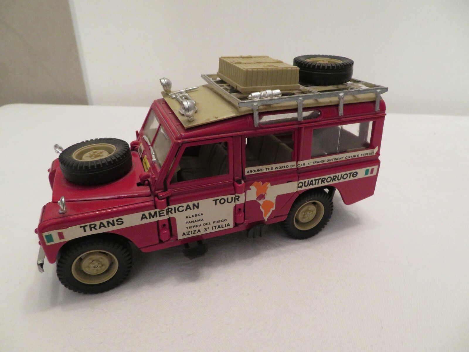Polistil S 49 Land-Rover Landrover 1/25 rot Rarität 9/77 | eBay.de
