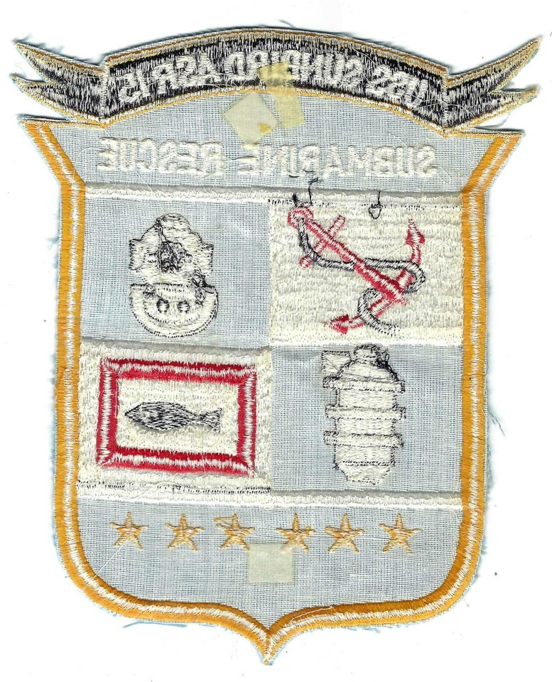 USS Sunbird ASR-15 Submarine Rescue Vintage Collection 5.75 x 6.75 in ...