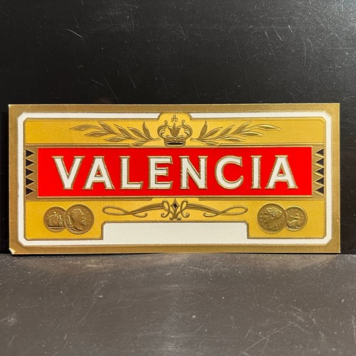 Rare Cigar Box Label - Valencia | eBay