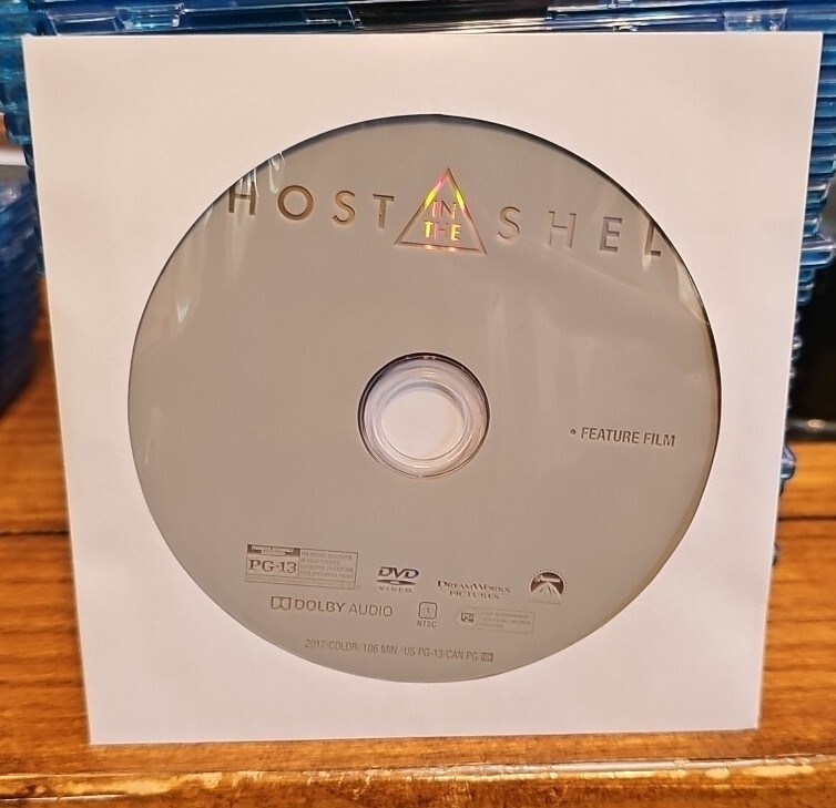 Ghost In The Shell (DVD, 2017) Scarlett Johansson Sci-fi - Brand New ...