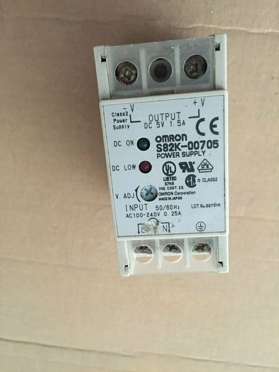 NEW In Box Omron S82K-00705 5V 1.5A switching power supply FREE SHIPPING | eBay