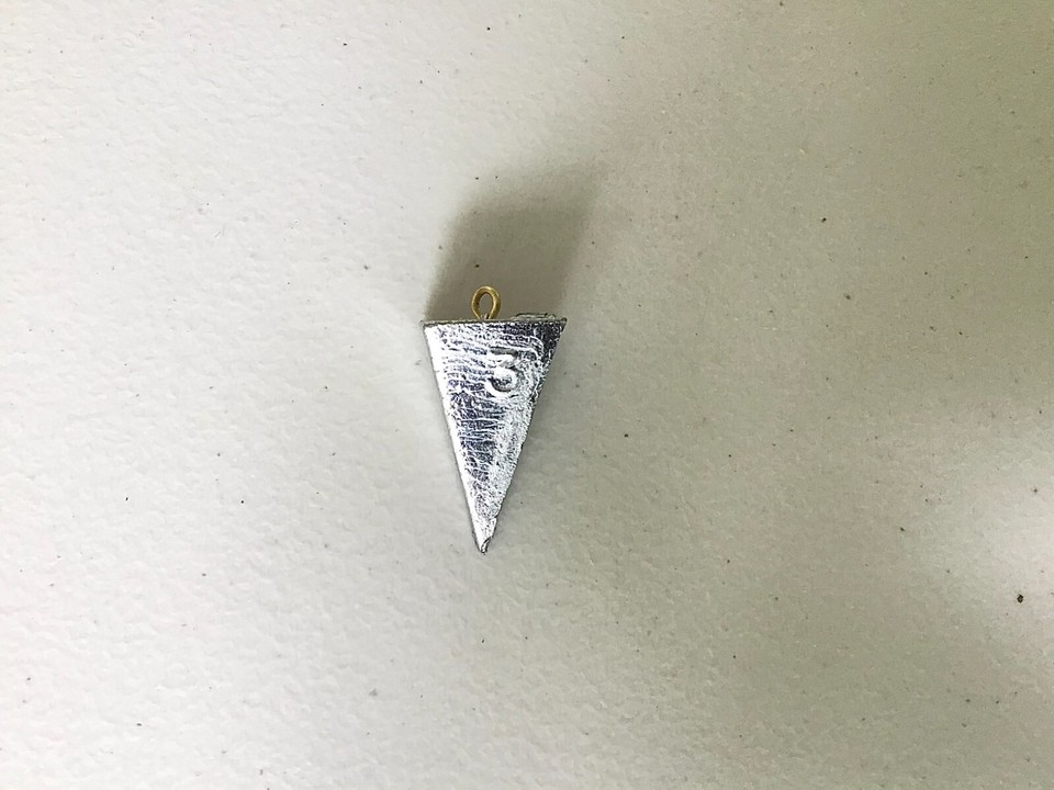 25PCS. 3OZ PYRAMID SINKERS, LEAD, WEIGHTS, FISHING, FREE SHIPPING | eBay
