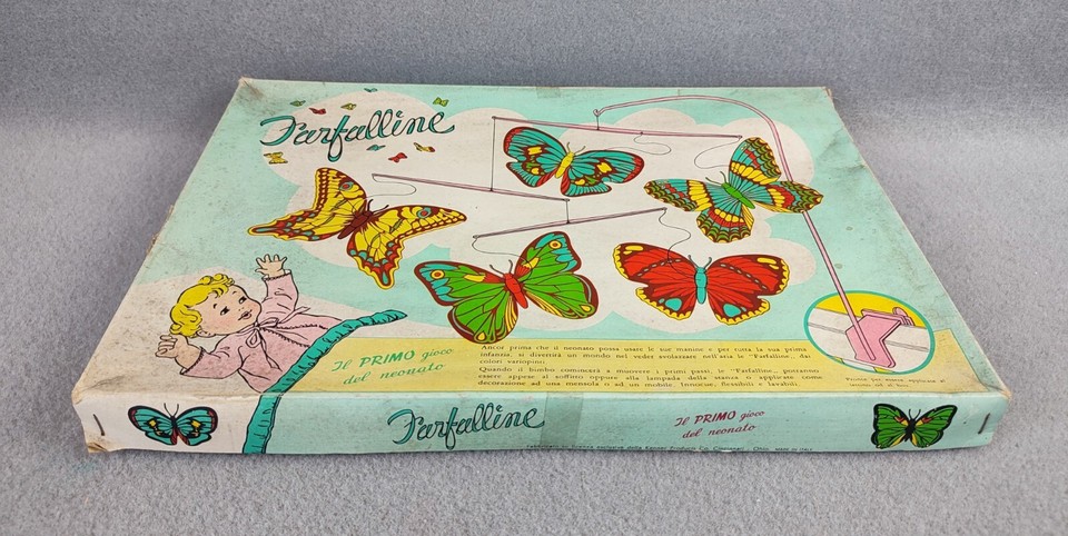 Baby Mobile Cradle Bed First Toy Of The Newborn New Vintage Harbert ...