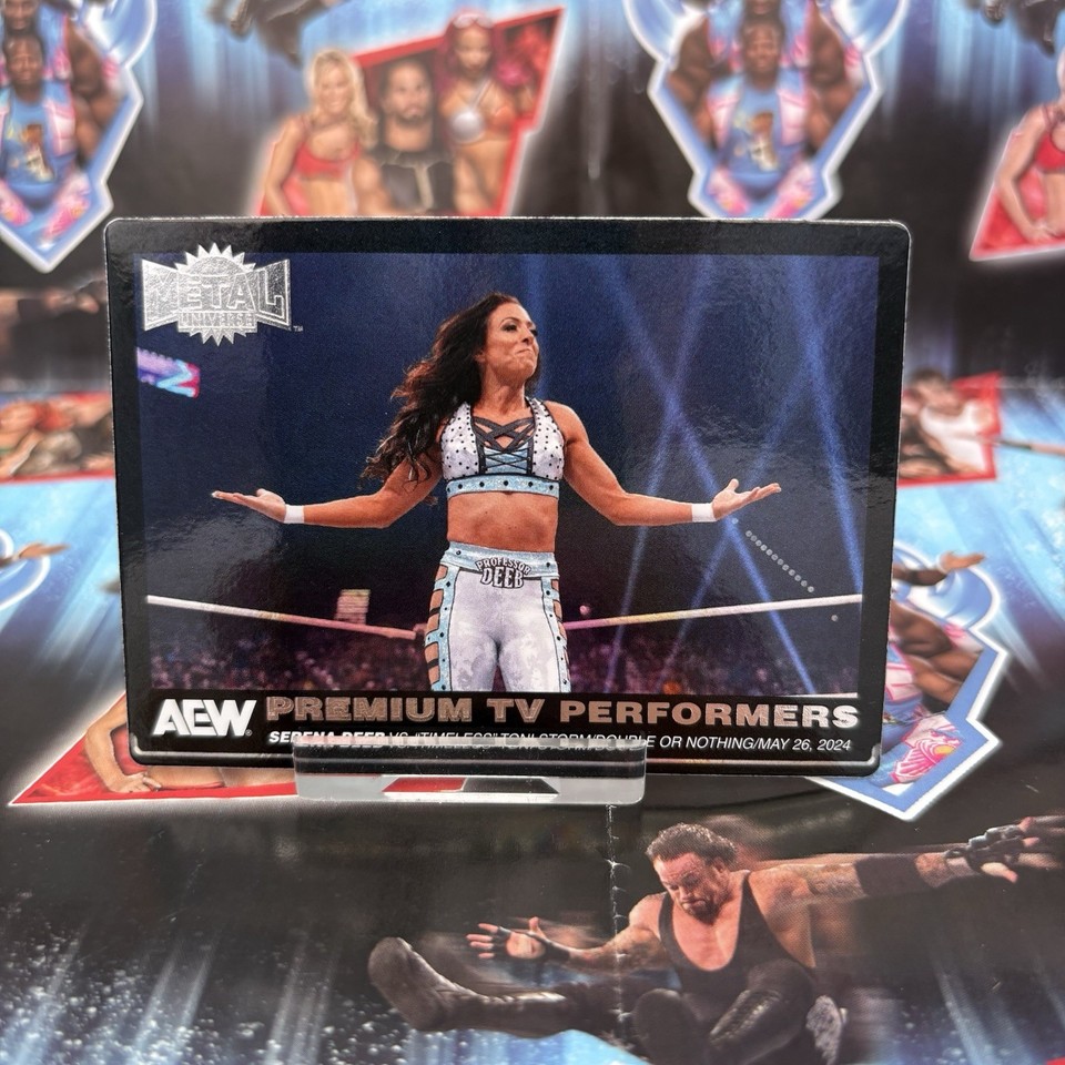 Serena Deeb AEW Upper Deck Metal Universe 2025 Premium TV Performers SP ...