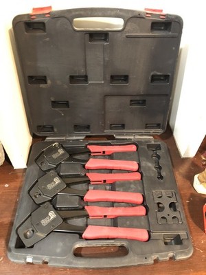 Sioux Chief 305-7130 3/4" Compact PEX 3 Ring Crimp Tools with Carrying ...
