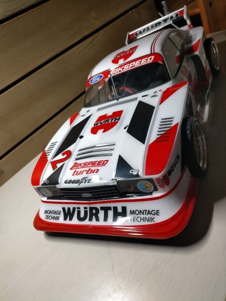 Tamiya RC Body Only Ford Zakspeed Turbo Capri Gr.5 1/10 251mm Shell | eBay