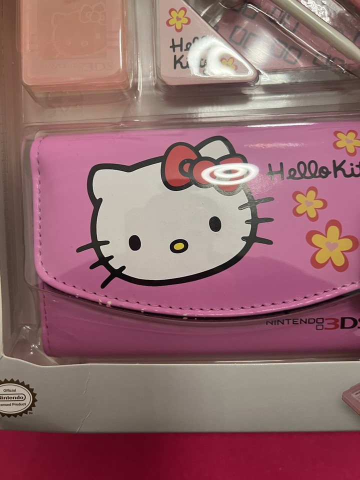 Hello Kitty Nintendo DS 3DS game traveller essentials pack NEW In Box ...
