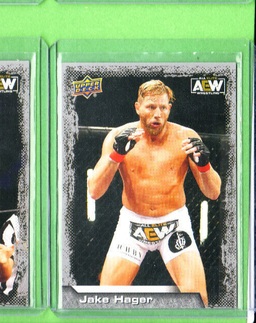 Jake Hager-AEW-2022 Upper Deck Card-#18-All Elite Wrestling-Mint | eBay