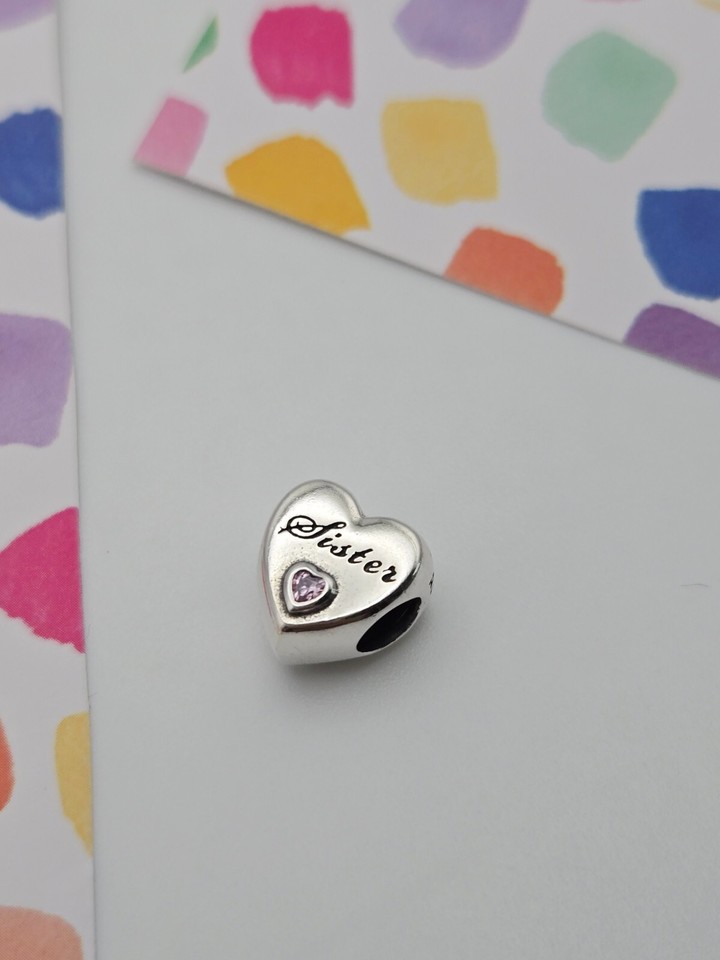 Authentic Pandora Silver Sister Charm | eBay