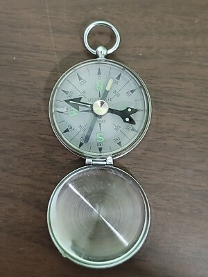 Vintage Liquid Filled Compass Pathfinder Precise Japan Working!( NO ...