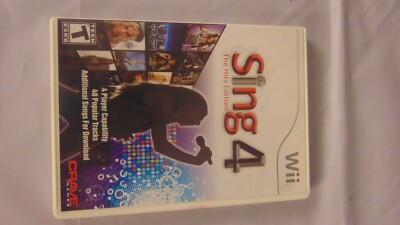 SING 4: The Hits Edition Nintendo Wii Game with Microphone | eBay